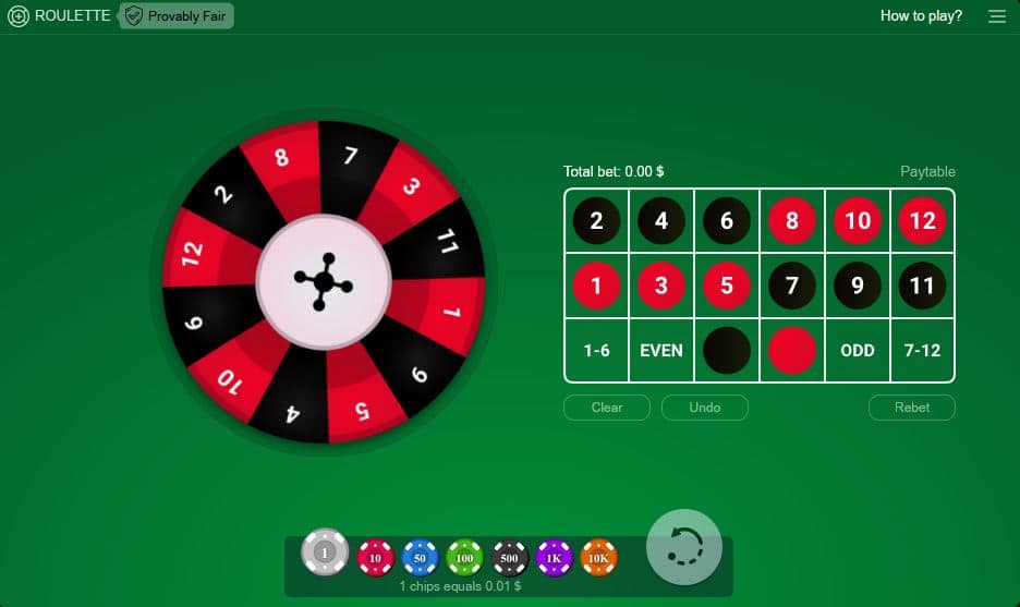 Jeu Mini Roulette : Test, Avis et Bonus pour Gagner